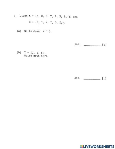 1554559 Sets Theory Questions Mshunt2021