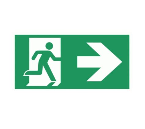 3W LED Emergency Exit Sign Ceiling Wall Mounted Krona