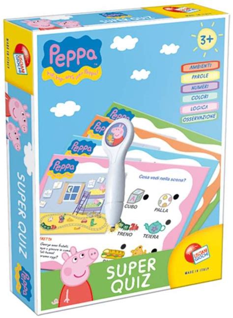 Peppa Pig super quiz - Giocattolinews.com