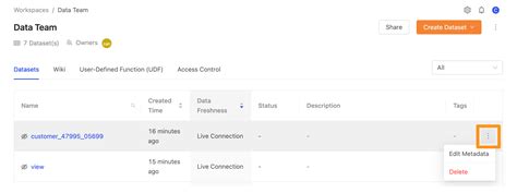 Import Workspace Data Canner Enterprise