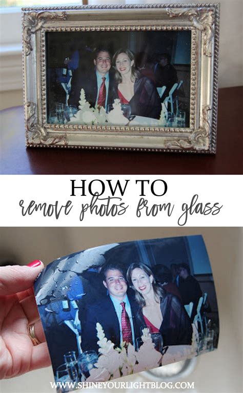 How To Remove A Picture Stuck To A Glass Frame At Alan Koester Blog