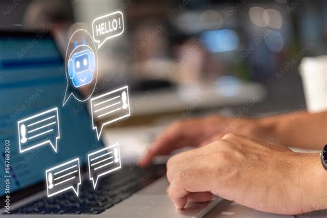 Chatbot Conversation Ai Artificial Intelligence Technology Online Customer Servicedigital