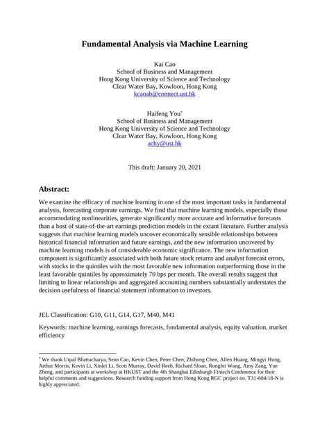 pdf fundamental analysis via machine learning dokumen tips