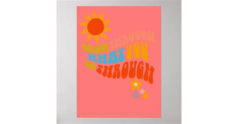 Retro Aesthetic Word Art For Girls Tweens Teens Poster Zazzle