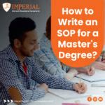 How To Write An SOP For A Master S Degree Imperial Overseas