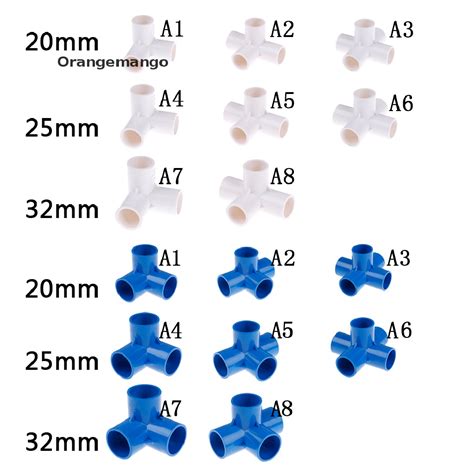 Đầu nối ống nước bằng nhựa pvc 20Mm 25mm 32mm BigBuy360 bigbuy360 vn