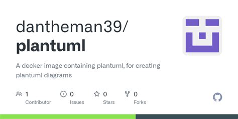 Github Dantheman39plantuml A Docker Image Containing Plantuml For Creating Plantuml Diagrams