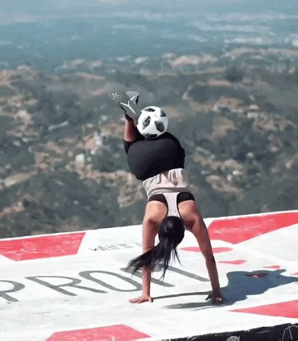 Football Girl  By Gymshark Find And Share On Giphy