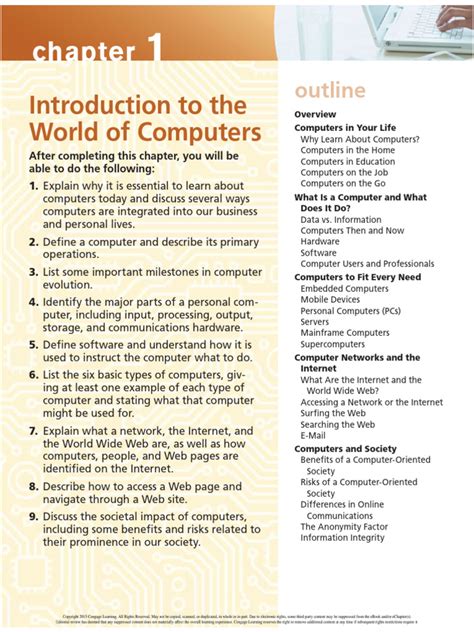 2 Intro Computers Handout Pdf Inputoutput Internet