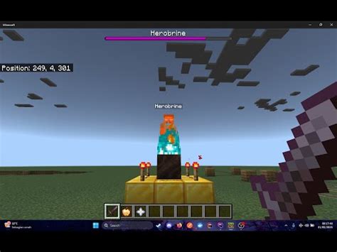 GitHub Pixelwhiz Herobrine Herobrine Plugin For Your Minecraft Bedrock PvE RPG Server