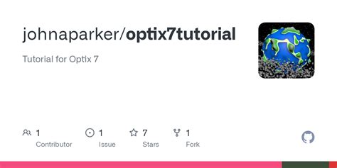 github johnaparker optix7tutorial tutorial for optix 7