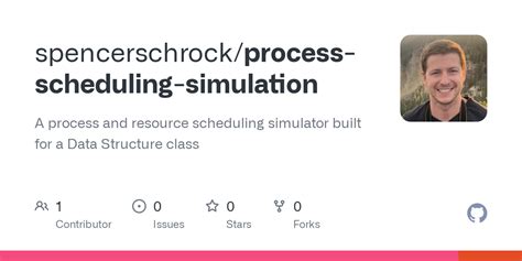 Github Spencerschrockprocess Scheduling Simulation A Process And Resource Scheduling