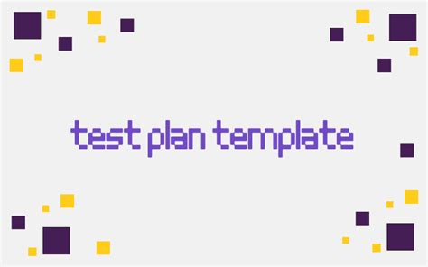 Test Plan Template For 2026