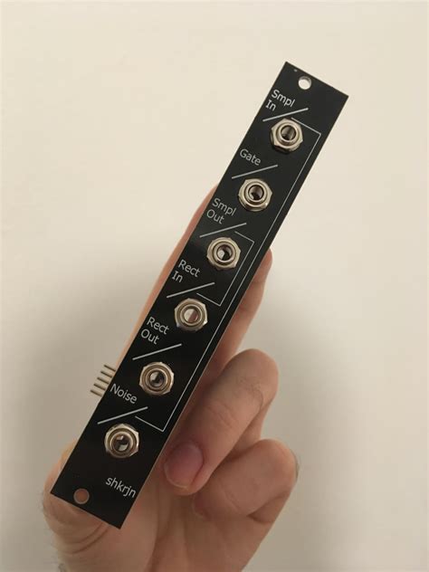 I Recently Designed My Own Precision Analog Sample And Hold The Finished Module Also Features A