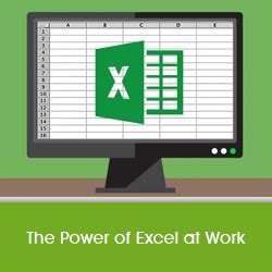 The Power Of Excel At Work Alusani