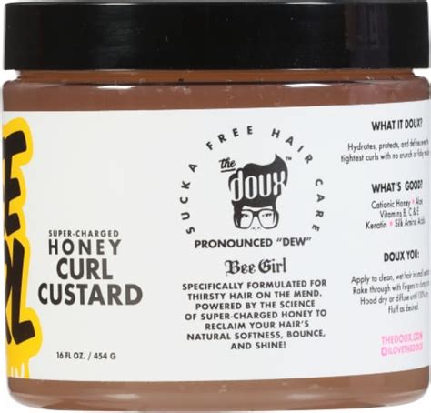 The Doux™ Bee Girl Honey Curl Custard 16 Fl Oz Frys Food Stores The Doux™ Bee Girl Honey Curl Custard 16 Fl Oz Frys Food Stores