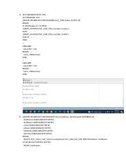 DBS Lab Docx SET SERVEROUTPUT ON SET PAGESIZE CREATE OR REPLACE PROCEDURE Even Odd