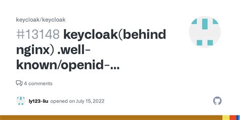 Keycloak Behind Nginx Well Known Openid Configuration Path Not Return Correct Token Or Jwt