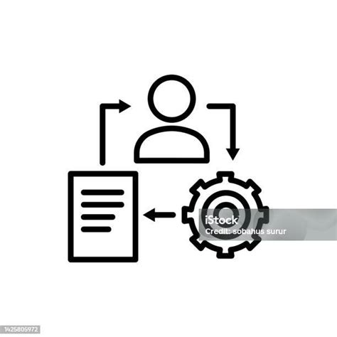 사무실 줄 아이콘입니다 사용자 설정 목록 아이콘 디자인 템플릿 벡터 조직에 대한 스톡 벡터 아트 및 기타 이미지 조직 아이콘 안내서 Istock