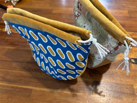 Reversible Drawstring Pouch Pattern Reversible Pouch Pattern