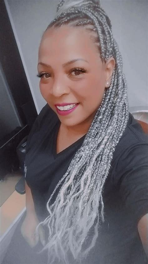 Penteados Com Box Braids Trancas Penteados Box Braids Penteados