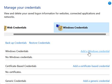 How To Use Credential Manager On Windows 11