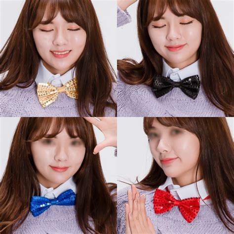 선물데이 양면 럭셔리 나비넥타이 소