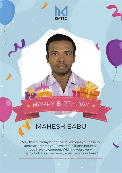 Kmteq On Linkedin Kmteq Team Job Birthdaypost Employeebirthday