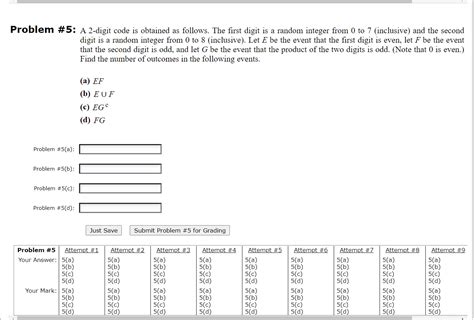 solved problem 5 a 2 digit code is obtained as follows