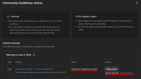 Raspberry Pi 5でlibreelecを使い4k動画を再生するレビューをyoutubeが「有害または危険なコンテンツ」判定 Gigazine
