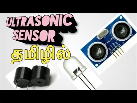 Ultrasonic Sensor Arduino Code Tamil Easy Way YouTube