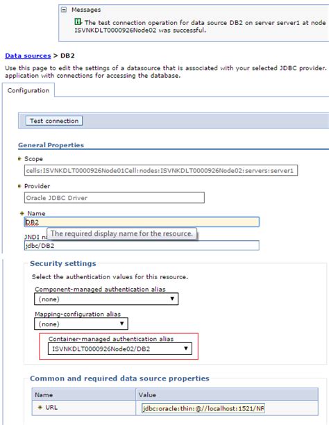 jpa openjpa was how to use the container managed authentication for