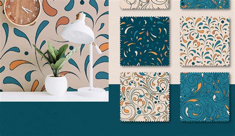 ABSTRACT Pattern Fabric Collection Behance