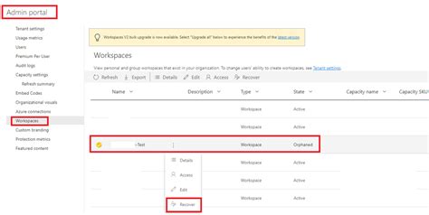 transferring ownership of reports in power bi serv microsoft power bi community