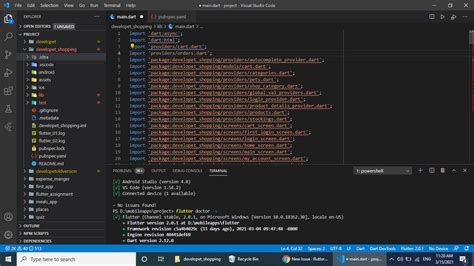 Target Of Uri Doesn T Exist Package Flutter Material Dart Issue Flutter Flutter