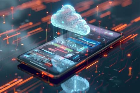 Premium Photo Mobile And Cloud Computing Subject Of Science And