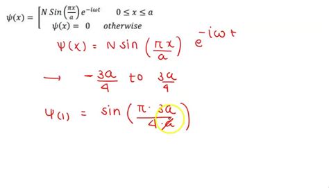Solved Consider The Wavefunction Given Below Î¨ N Ei K X Where
