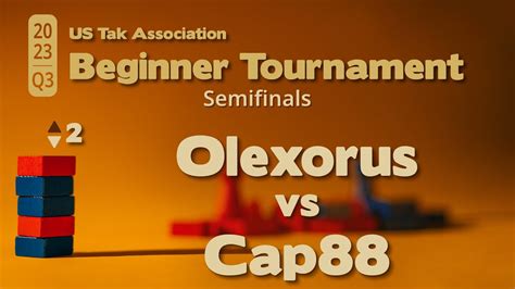 Olexorus Vs Cap88 2023 Q3 Beginner Tak Tournament Semifinals Live