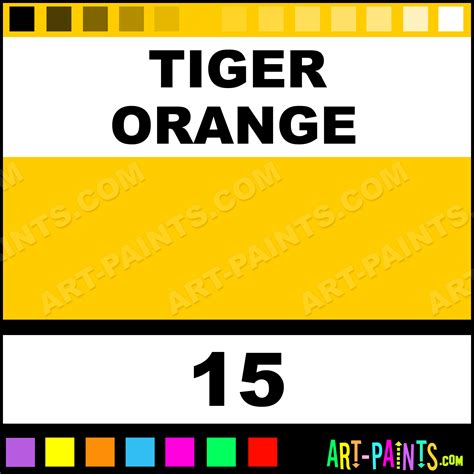 Tiger Orange Ink Tattoo Ink Paints Tiger Orange Paint Tiger Orange Color Waverly Ink