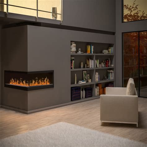 Contemporary Design High Quality Smart Fireplace Remote App Control L