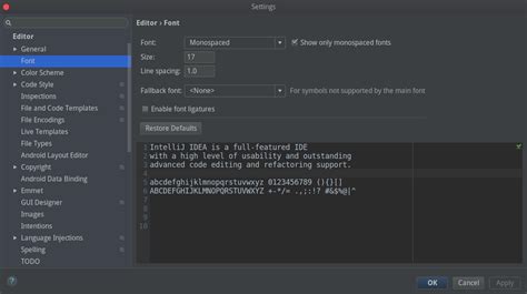 Fixing The Font Rendering Issue In IntelliJ MICROIDEATION