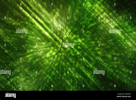 Digital Abstract Technology Background Binary Code Background 3d