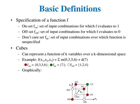 Ppt Engg3190 Logic Synthesis “positional Cube Notation Pcn