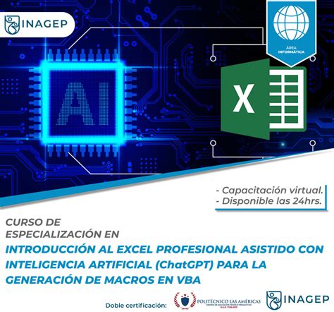 Curso Taller En Introducción Al Excel Profesional Asistido Con Inteligencia Artificial Chatgpt