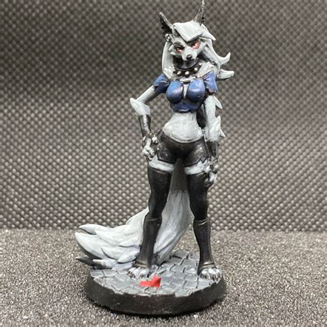 3d Print Of Loona Helluva Boss 15cm Model Fanart By Tyrantsparda