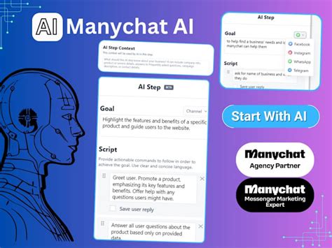 Ai Chatbot Using Manychat Ai By Abdulrazaa Fiverr