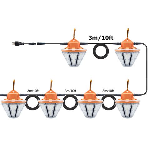UL Outdoor Waterproof Temporary Construction Jobsite Light LED Lamp For