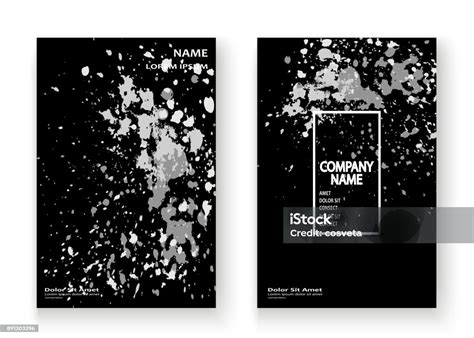 흑백 폭발 페인트 튄 예술 커버 프레임 디자인입니다 장식 블랙 화이트 스플래쉬 스프레이 질감 배경 유행 창조적인 서식 파일 벡터 커버 보고서 카탈로그 브로셔 전단지 포스터