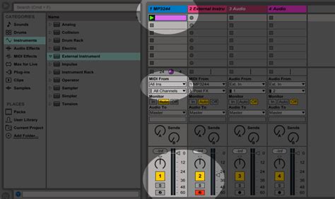 ableton live setup guide dialog audio