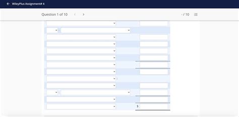 Solved Wileyplus Assignment 4 Question 1 Of 10 10